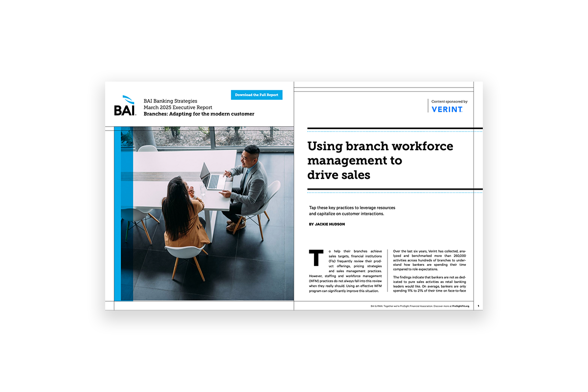 Branch Workforce Management and Customer Engagement | Verint