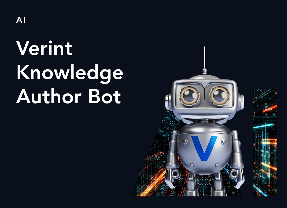 Specialized AI Bots - Meet the Containment Bot | Verint