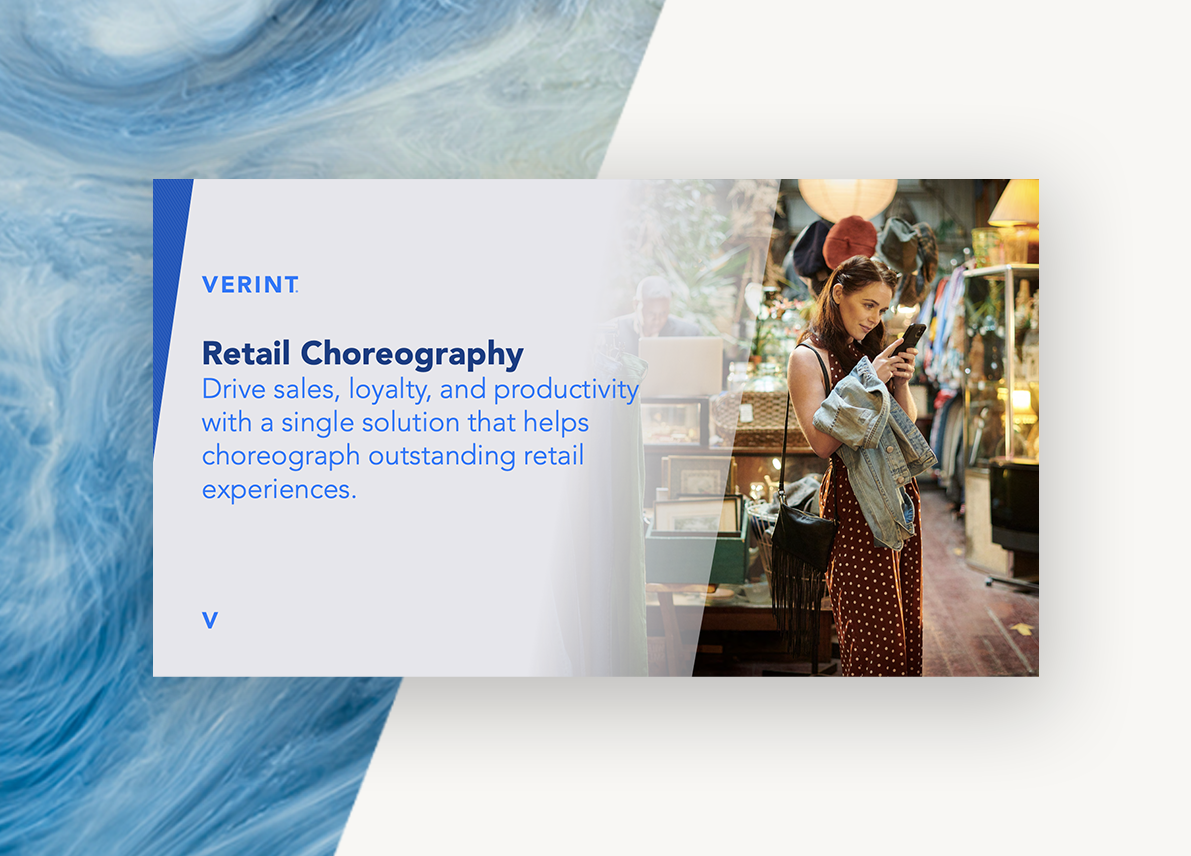 Retail Choreography Solutions | Verint