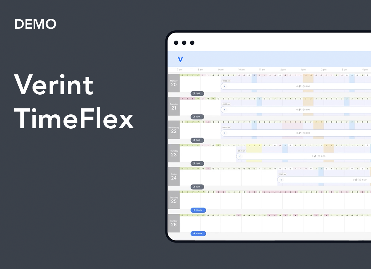 Workforce Forecasting & Scheduling | Verint