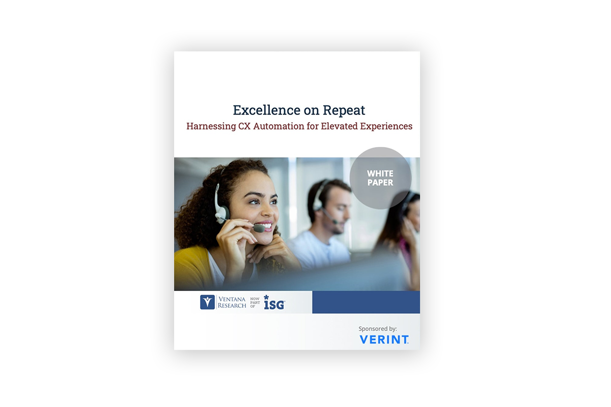 Verint CX Automation