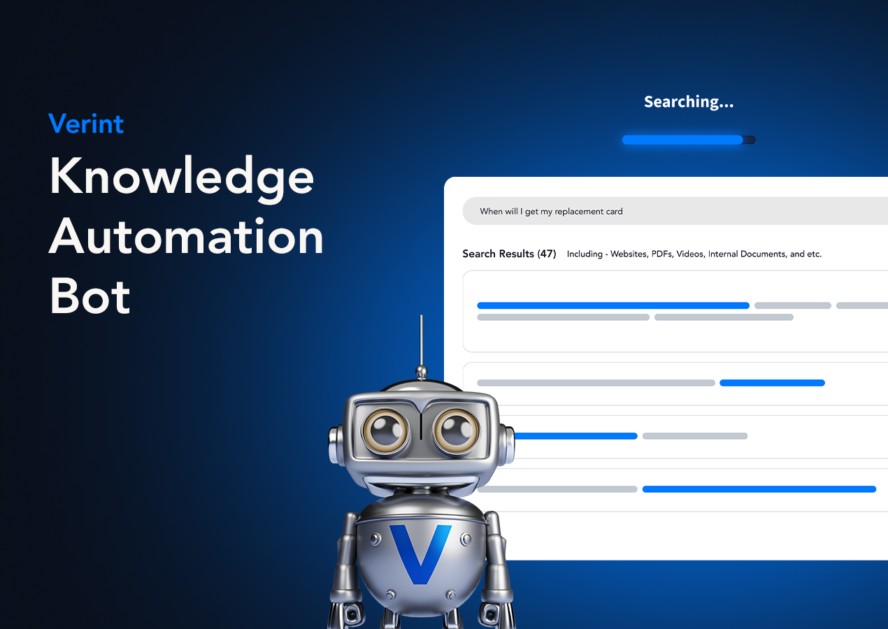 Knowledge Management Solutions - Verint