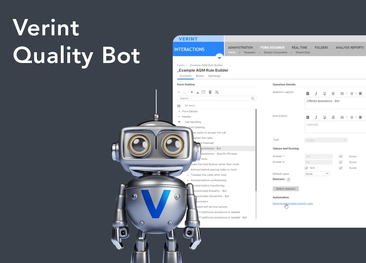 Achieving AI Outcomes with Verint Bots | Verint