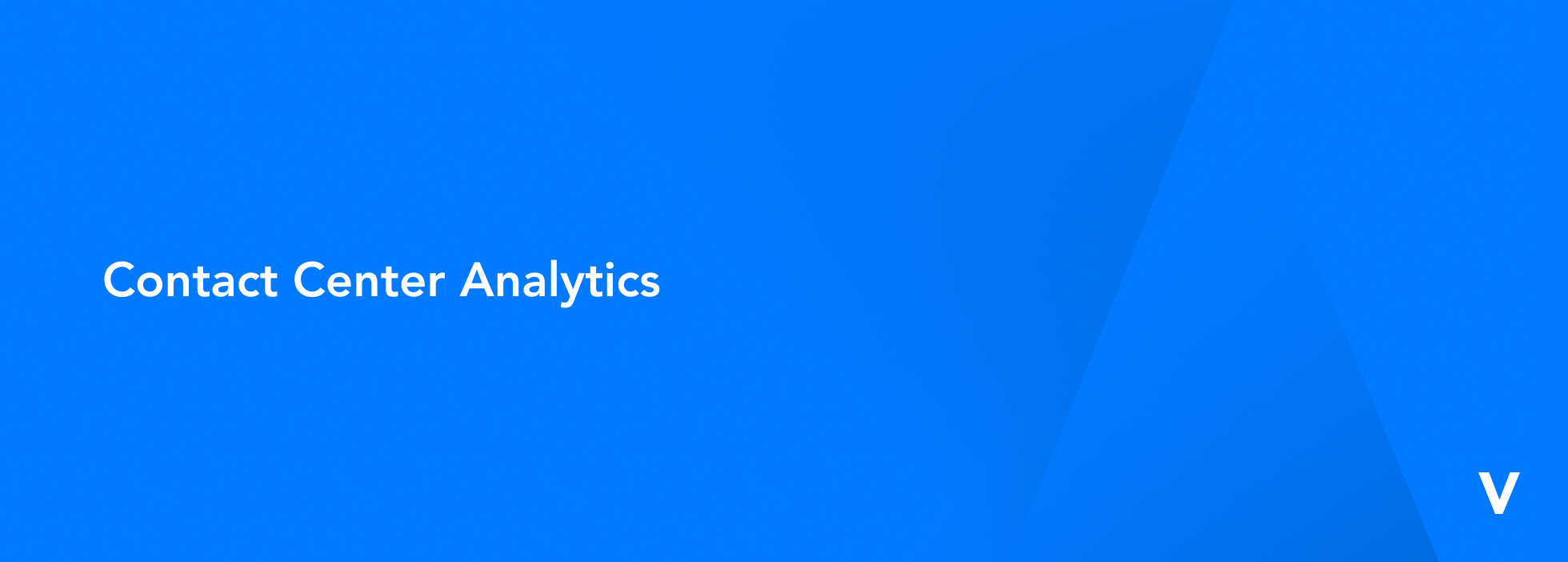 Contact Center Analytics | Verint