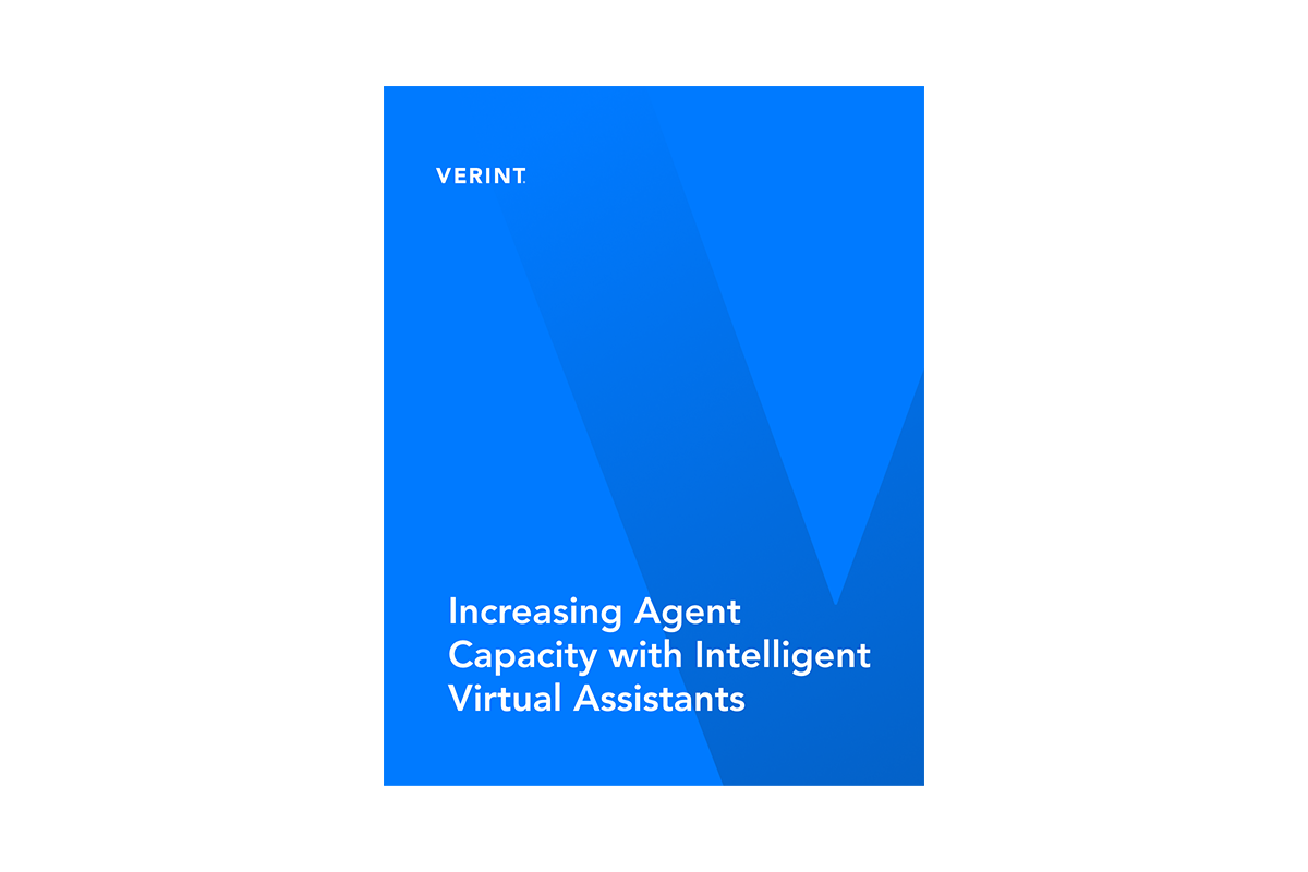 Increase Containment and Agent Capacity with Verint IVA Voice | Verint