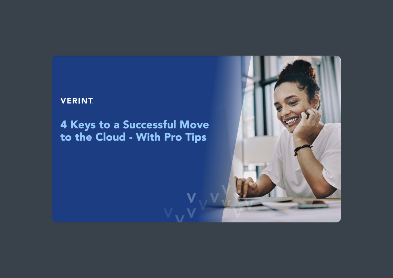 Introducing the New MyVerint App | Verint