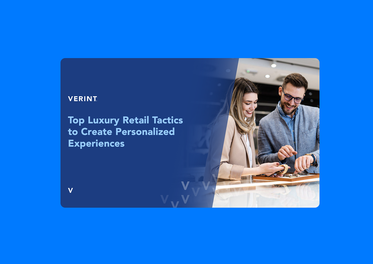 Transforming the Retail, In-Store Customer Experience | Verint