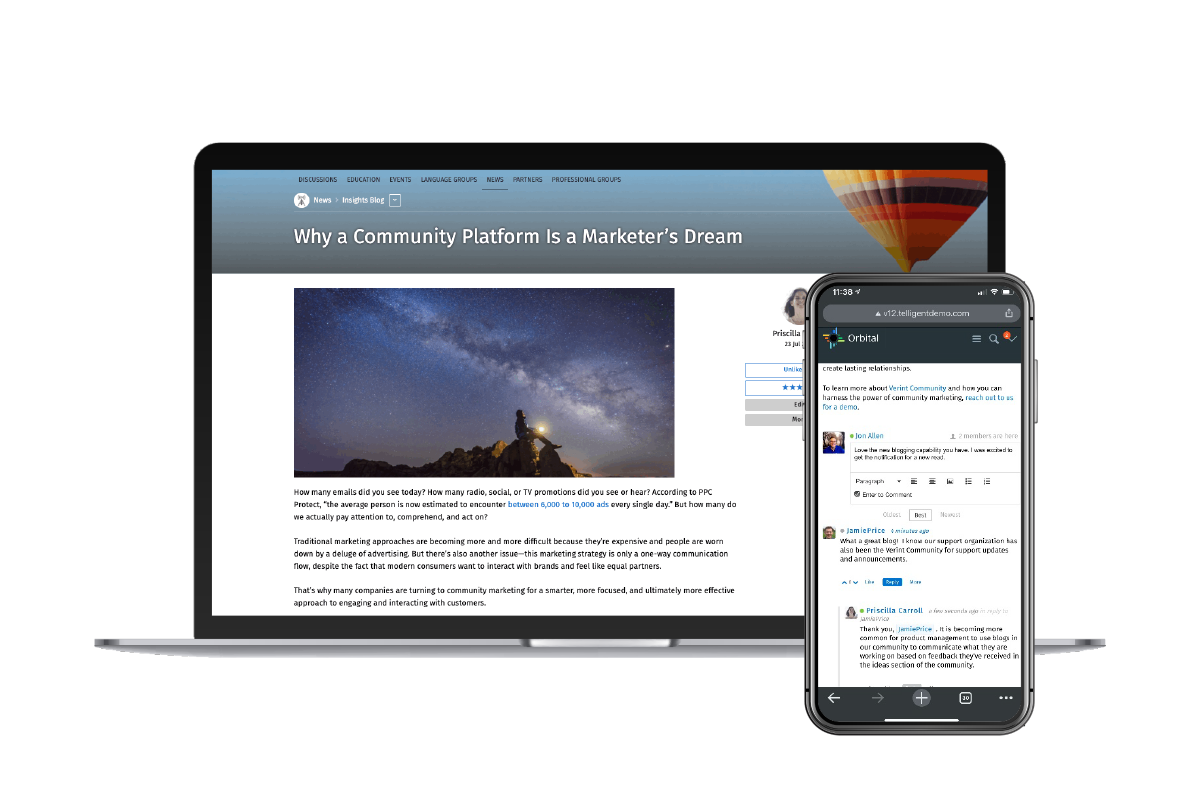 Verint Community Features | Verint