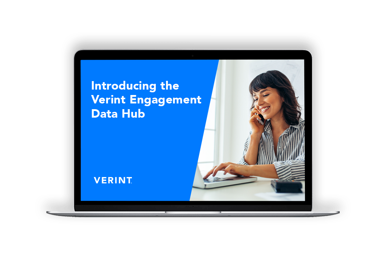 Engagement Data Hub | Verint