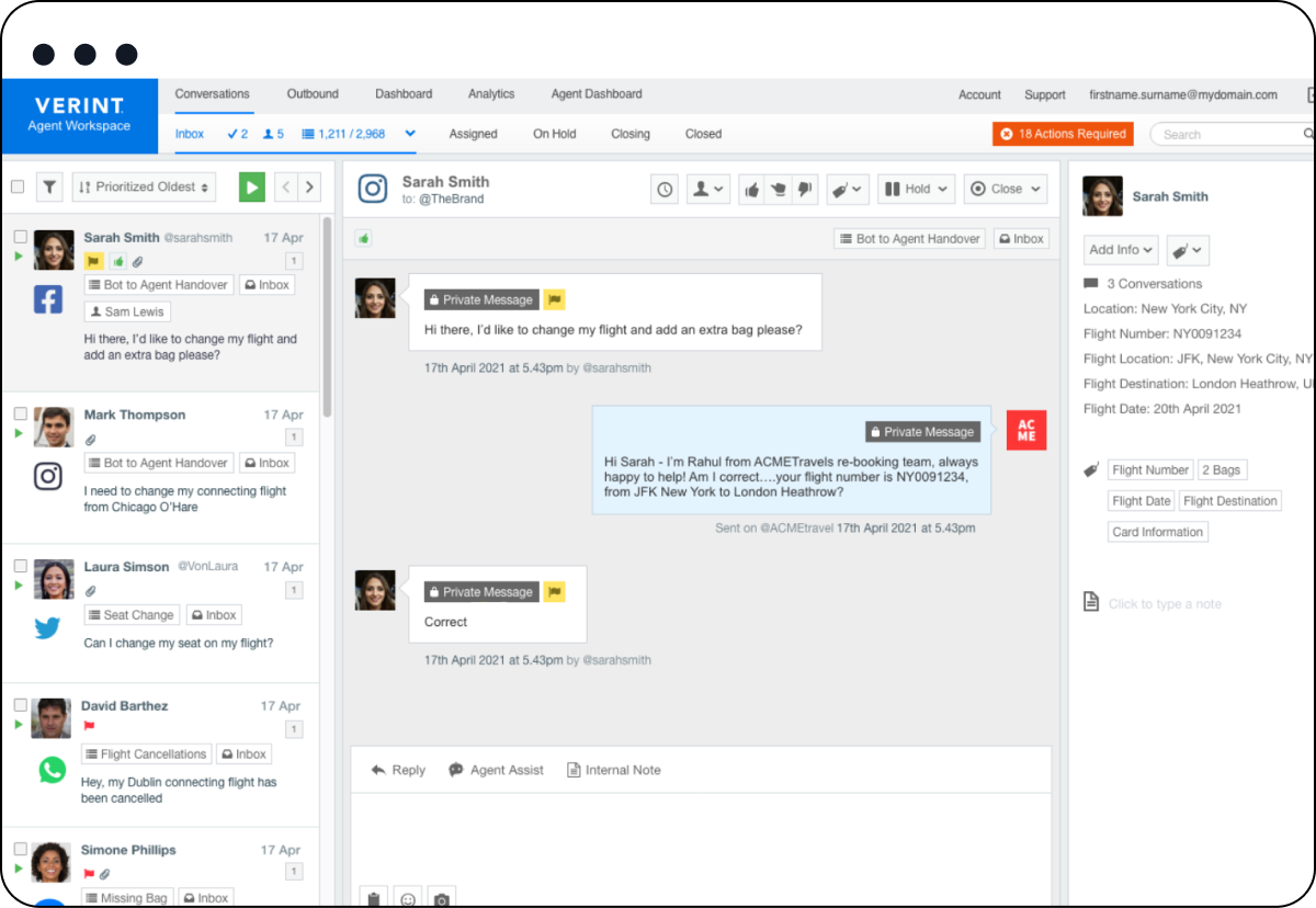 Customer Engagement on Private Messaging Channels | Verint