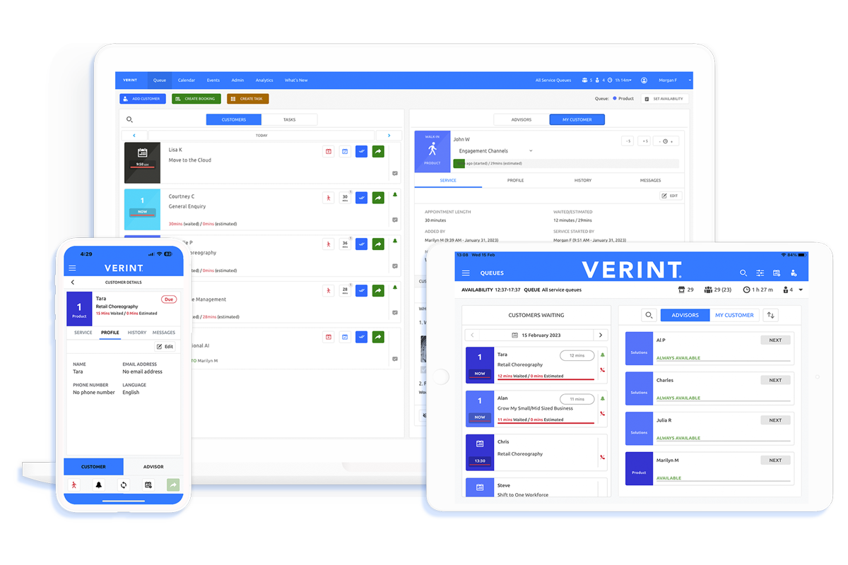 Appointment Booking and Queuing Software | Verint