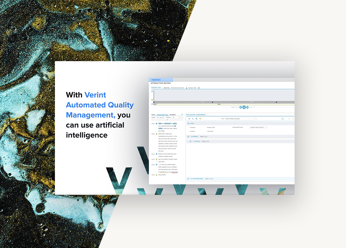Enhance Compliance and Gain Data Insights with Verint Financial Compliance | Verint